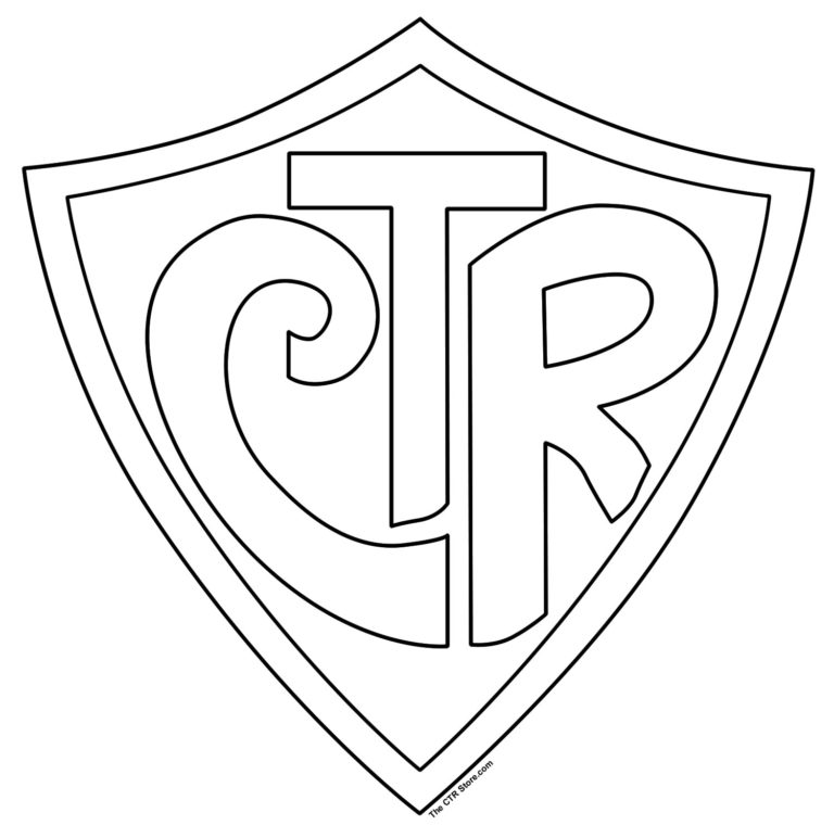 { Mormon Share } Large CTR Shield
